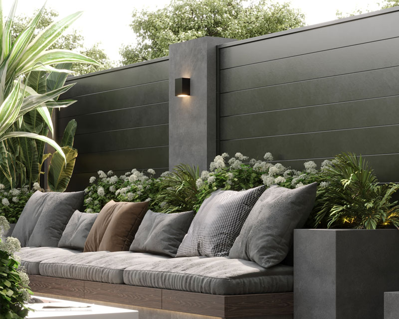 Mode Fencing | Aluminium Panels | Challenge Fencing