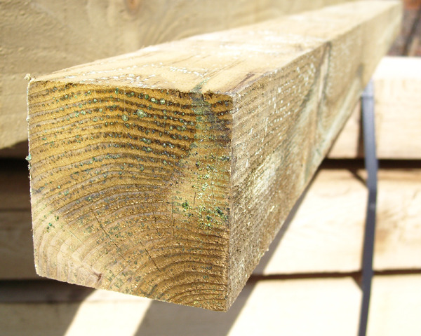 75mm x 75mm 3.0m Timber Post HC4 PT Green