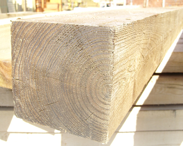 175mm x 175mm 3.0m Timber Post HC4 PT Green