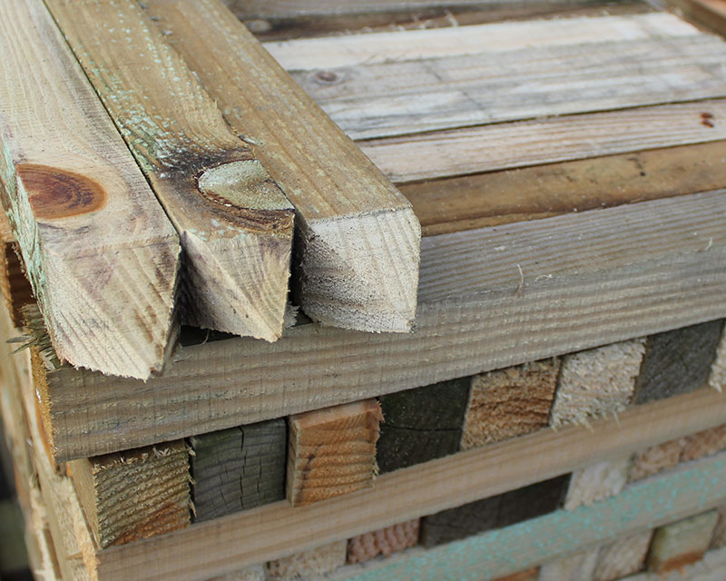 38mm x 38mm 0.45m Timber Peg Pressure Treated Green