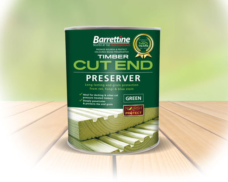 Cut End Preserver Green 1L Tin